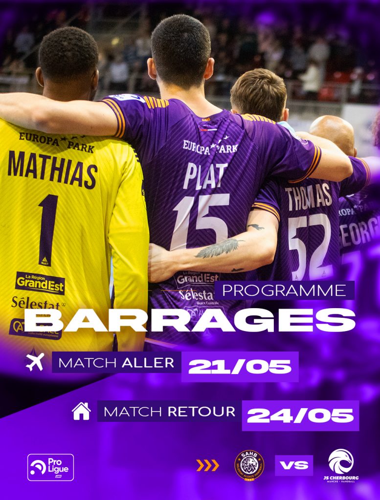 Barrages - Le Programme ! - SAHB