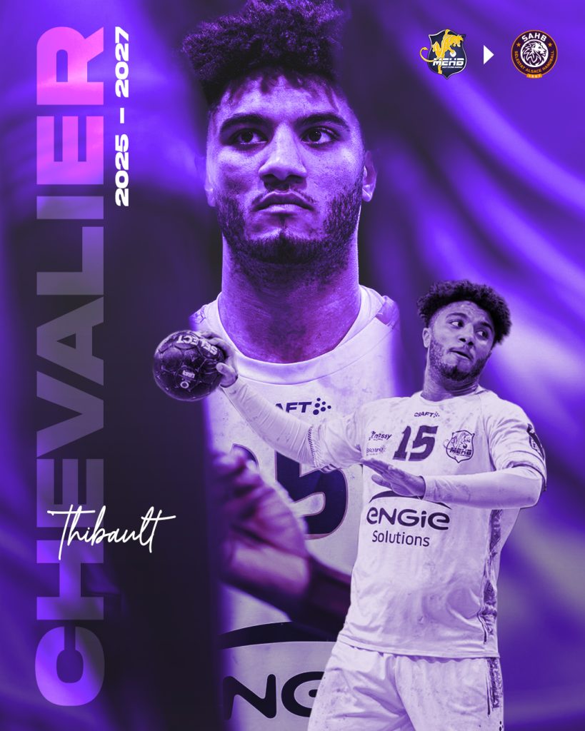 Communiqué officiel : Thibault CHEVALIER signe au SAHB